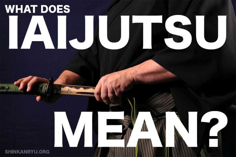 What Does Iaido & Iaijutsu Mean? • Shinkan Ryū Kenpō