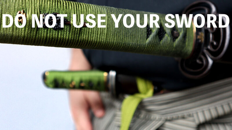 How to self-learn sword skills? • Shinkan Ryū Kenpō